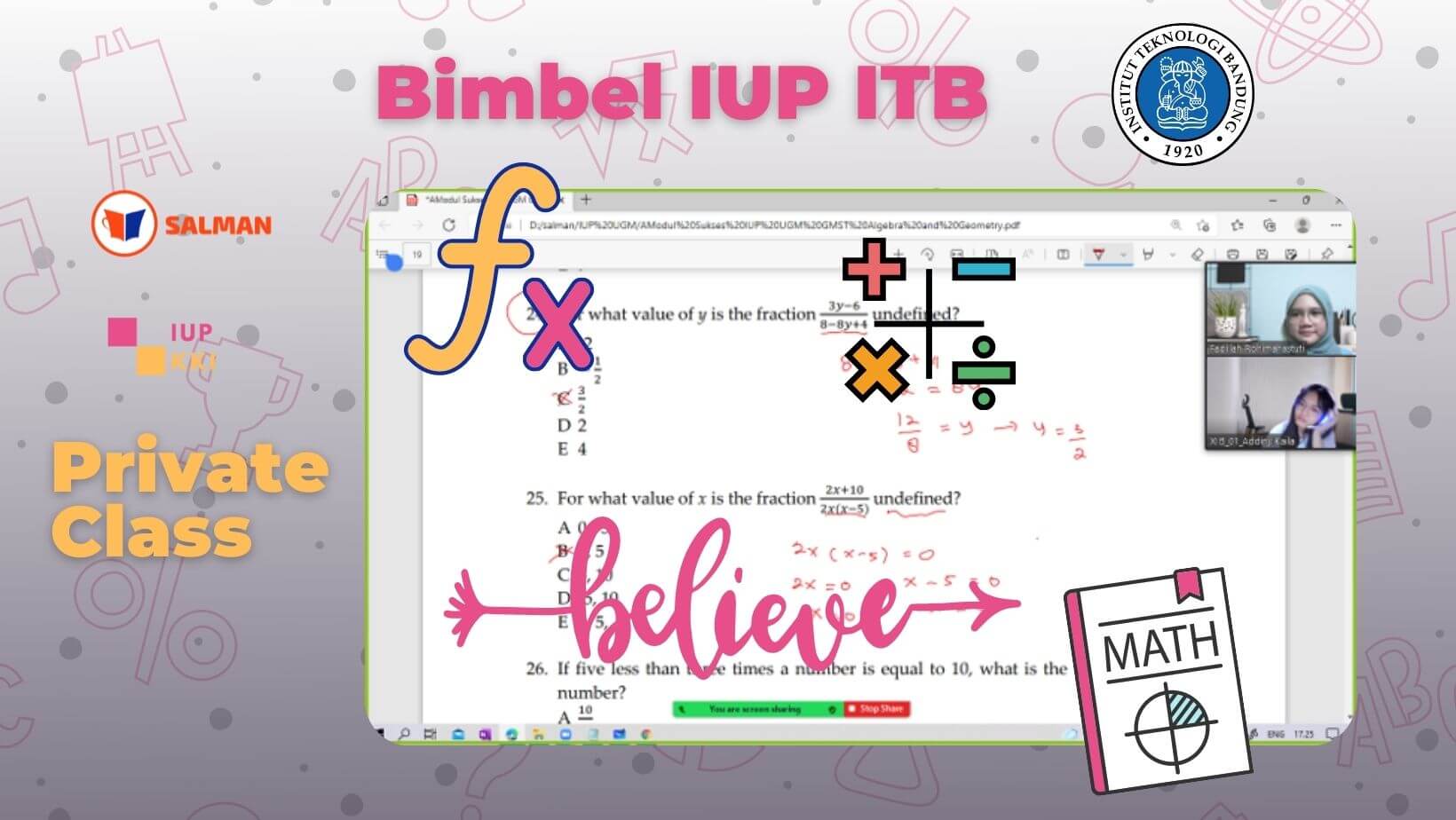 Contoh Soal ITB AQ Test dan Pembahasannya - IUP KKI