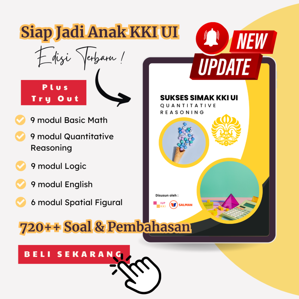 Perubahan BESAR Tes Simak KKI UI Di 2024 - IUP KKI